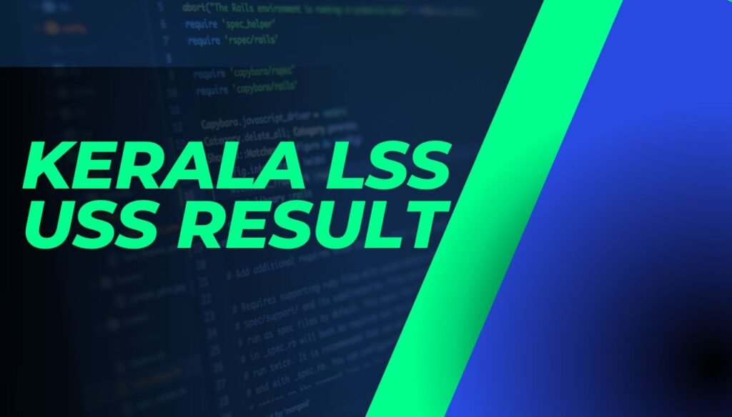 Kerala LSS USS Result 2025: Online Check at bpekerala.in